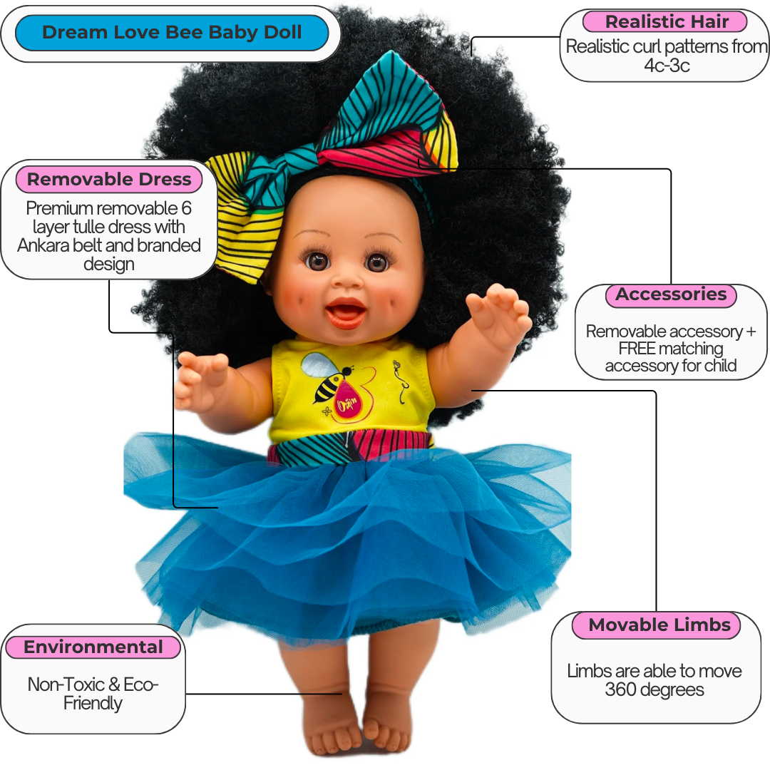 Dream Love Bee Baby Doll | Orijin Bees